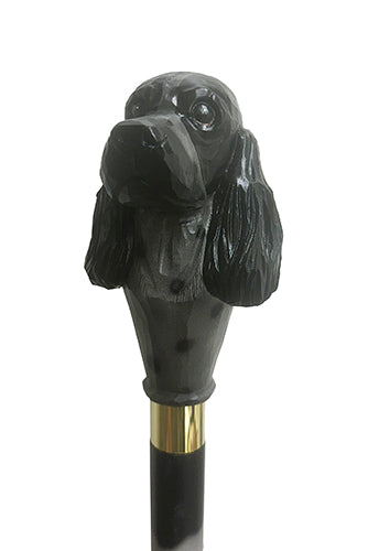 English Cocker Spaniel Walking Stick – Michael Park, Woodcarver