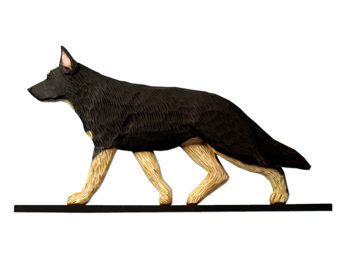 German Shepherd DIG (Dog In Gait) Topper – Michael Park, Woodcarver