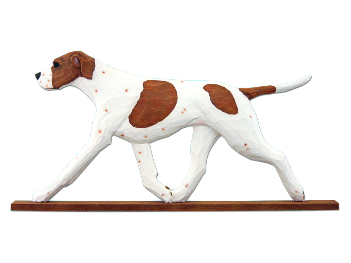 English Pointer DIG (Dog In Gait) Topper – Michael Park, Woodcarver