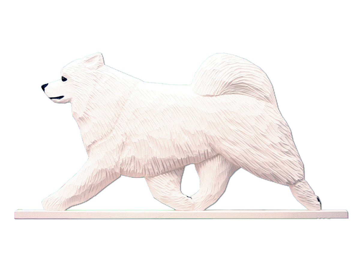 Samoyed DIG (Dog In Gait) Topper – Michael Park, Woodcarver