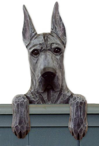 Great Dane Door Topper – Michael Park, Woodcarver