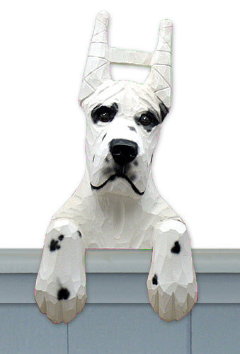 Great Dane Puppy Door Topper – Michael Park, Woodcarver