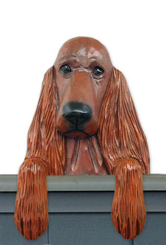 Irish Setter Door Topper – Michael Park, Woodcarver